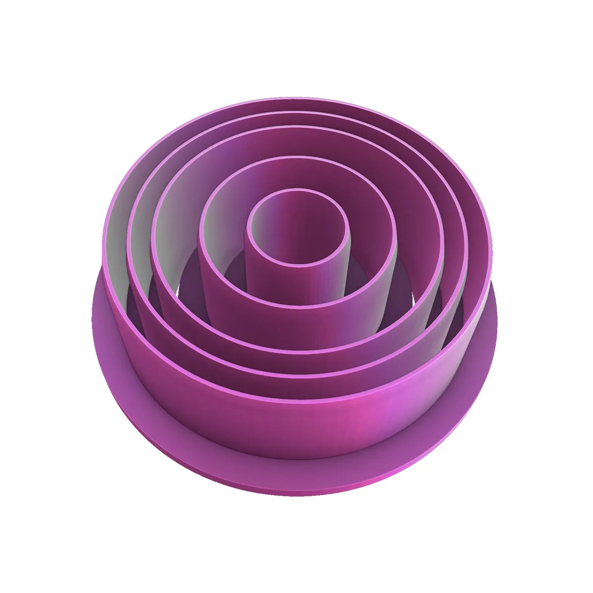 Small Circle Cutter Set (5 Piece) | Cake 2 The Rescue x Satrah 3D