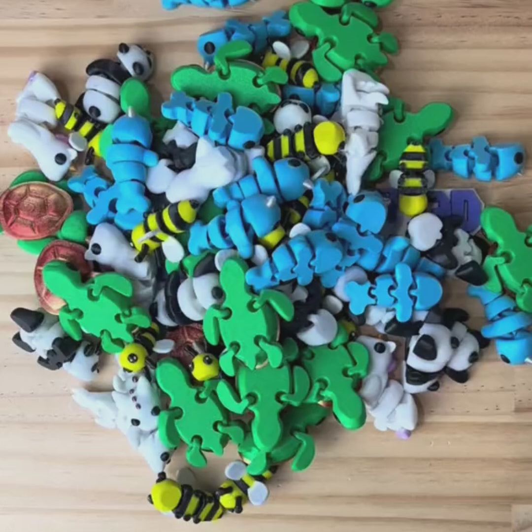 Animal, Mini & Pocket Fidgets | Pocket Pals by Satrah 3D