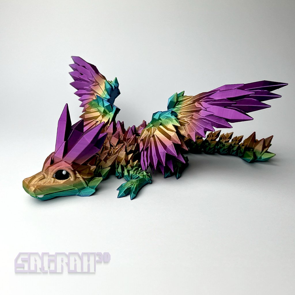 3D Printed Dragons - Articulated, Fidget Toys, and More | Satrah 3D
