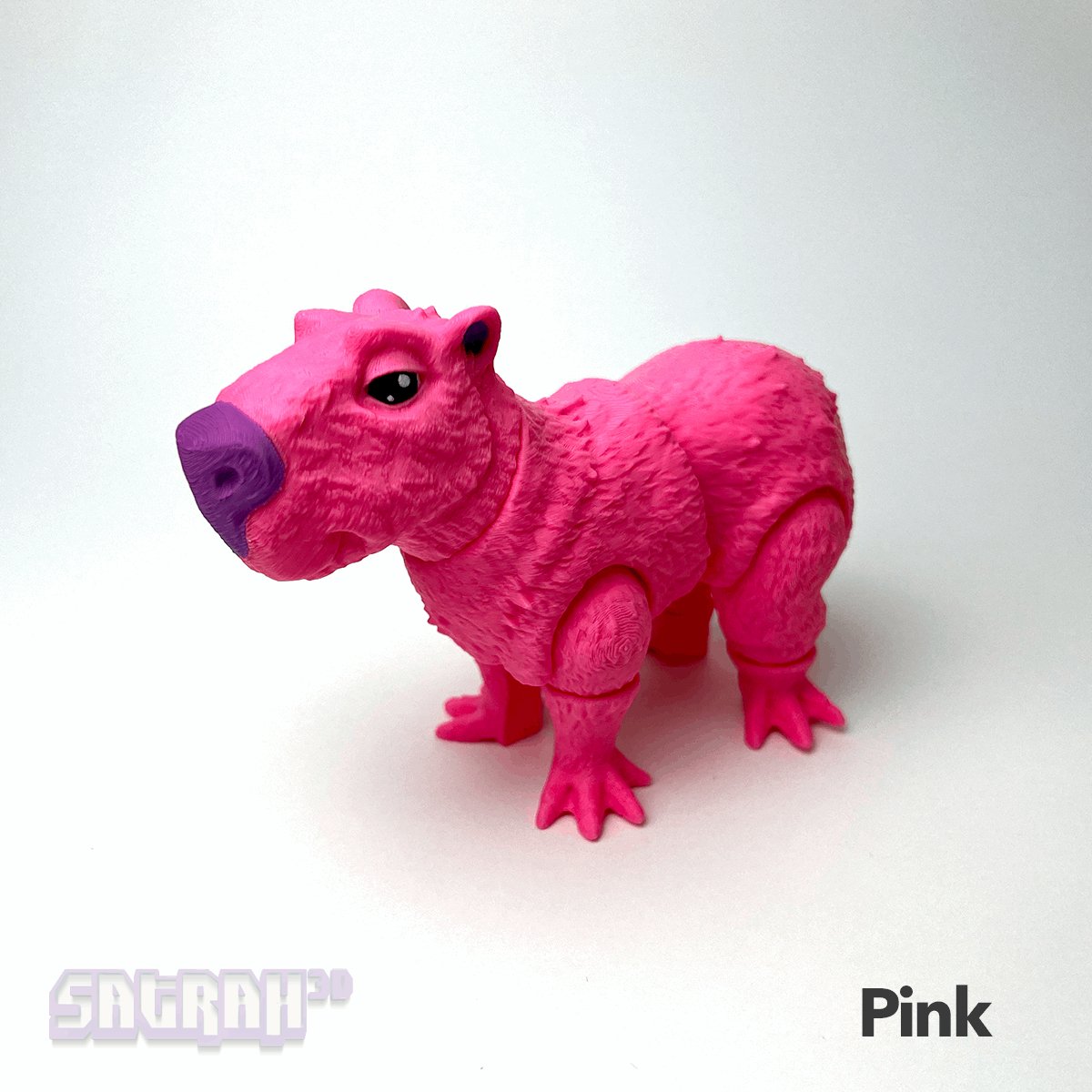 Capybara Fidget by Satrah 3D