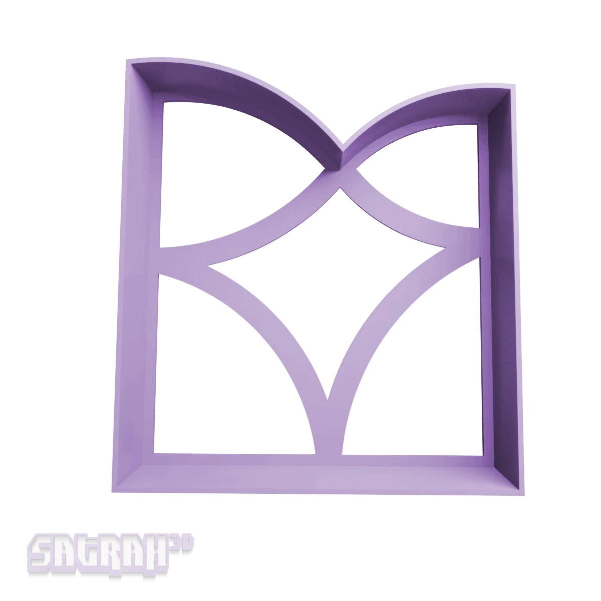 Double Arch Cookie Cutter Style 1 | Satrah 3D