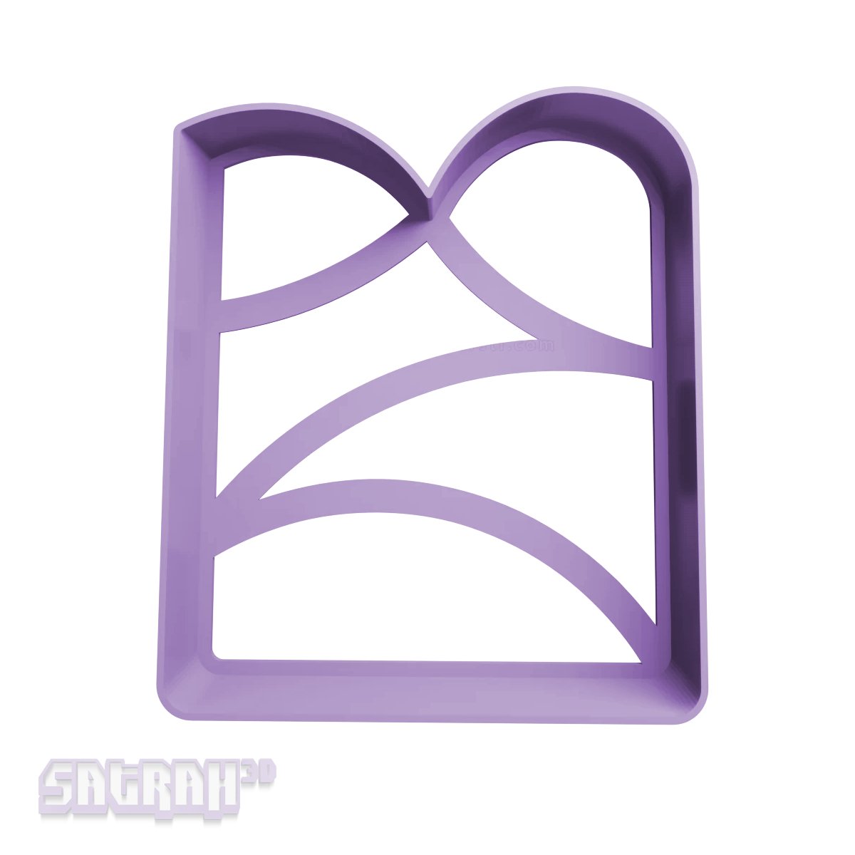 Double Arch Cookie Cutter Style 2 | Satrah 3D