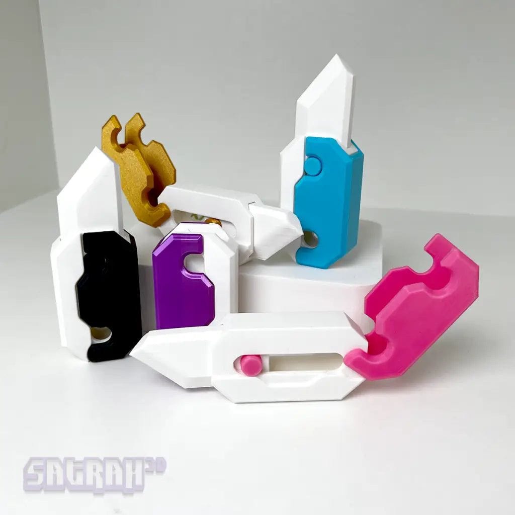 Get mesmerized with the 3D printed Gravity Knife Fidget - Perfectly ...