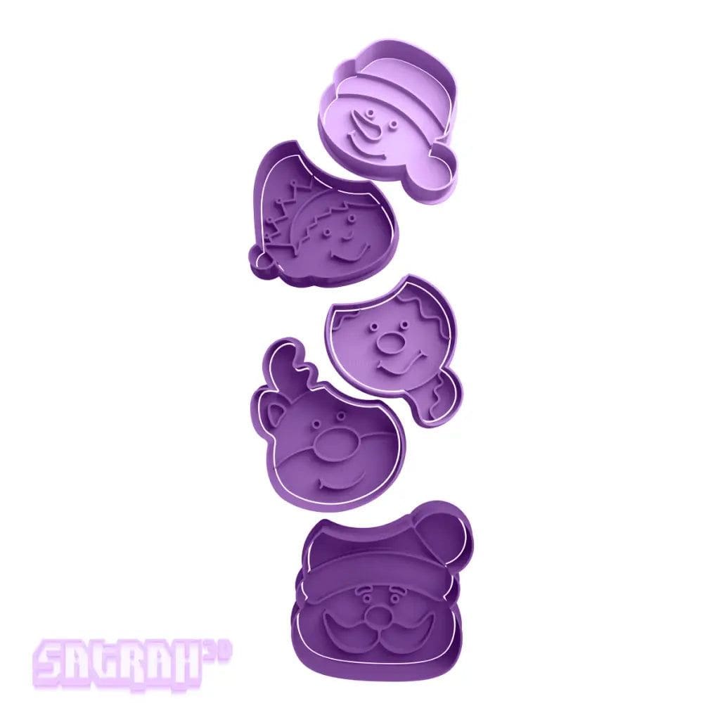Premium Christmas Stacker Cookie Cutter Set | Satrah 3D