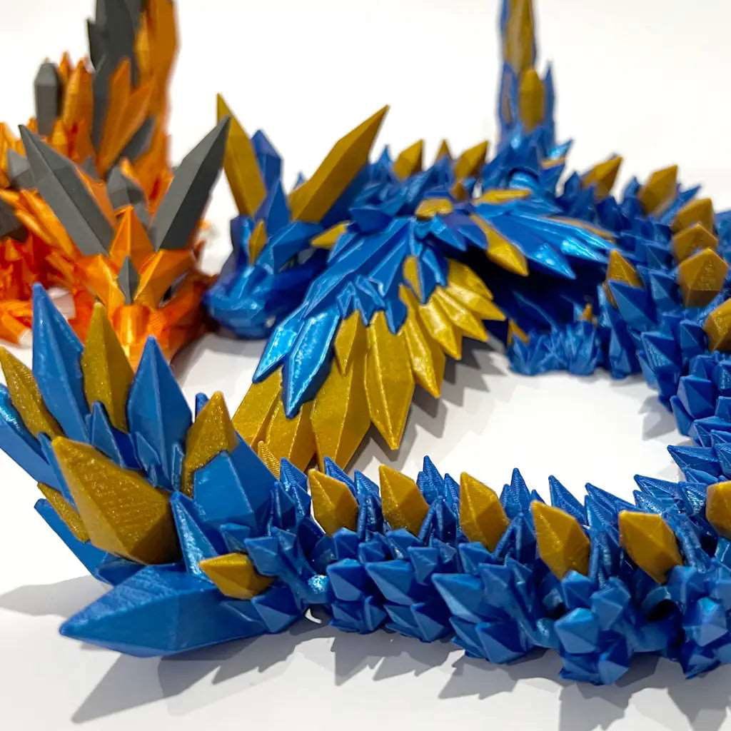 Create Uniquely Articulated Dragon with Premium Crystal Wings