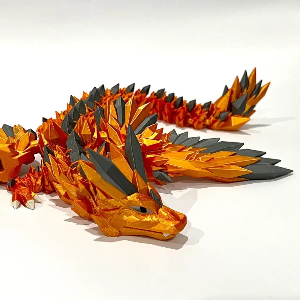 Create Uniquely Articulated Dragon with Premium Crystal Wings