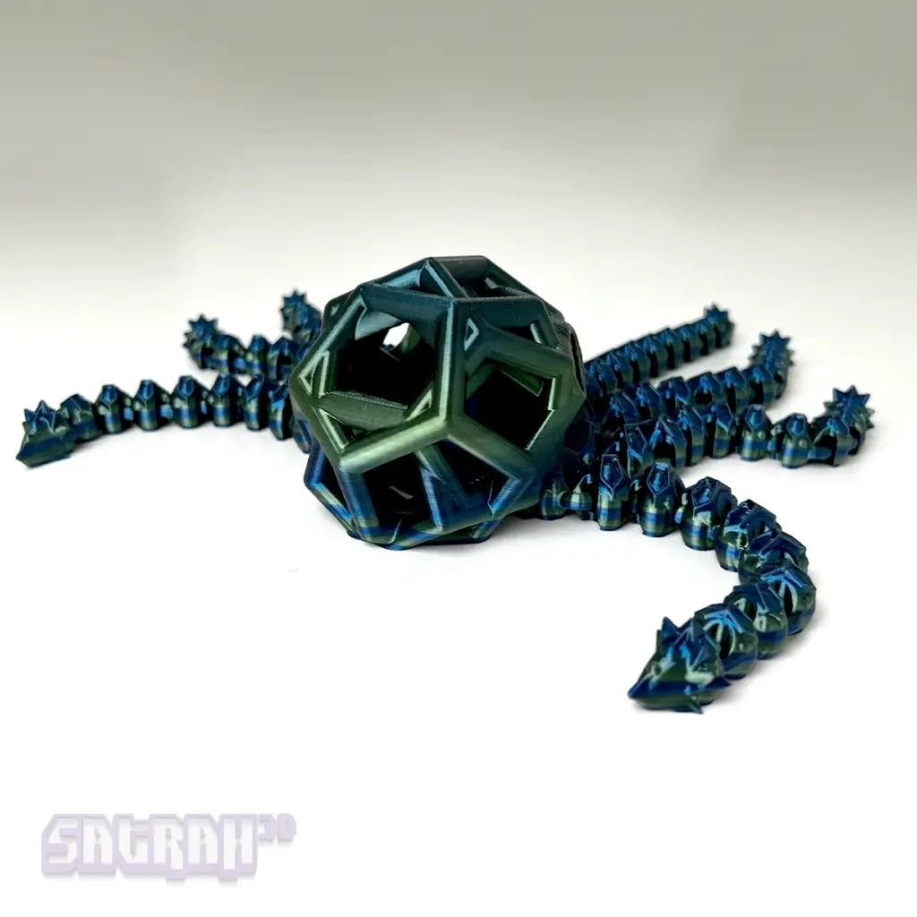 Unleash Playful Fascination with Void Octopus - 8 Articulated Legs & Unique Void Design | 35cm ...